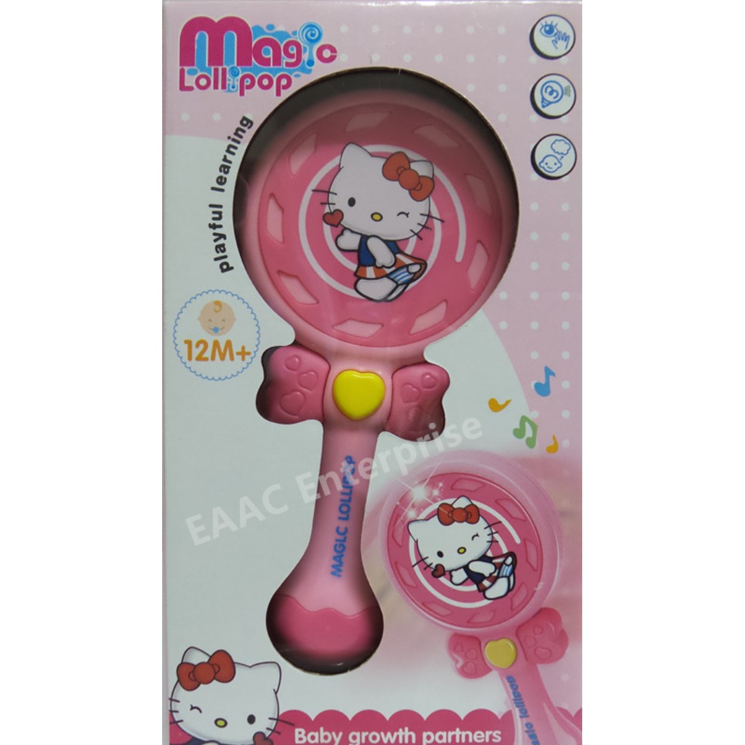 Hello Kitty Magic Lollipop with Light & Music Baby Educational Toys ...