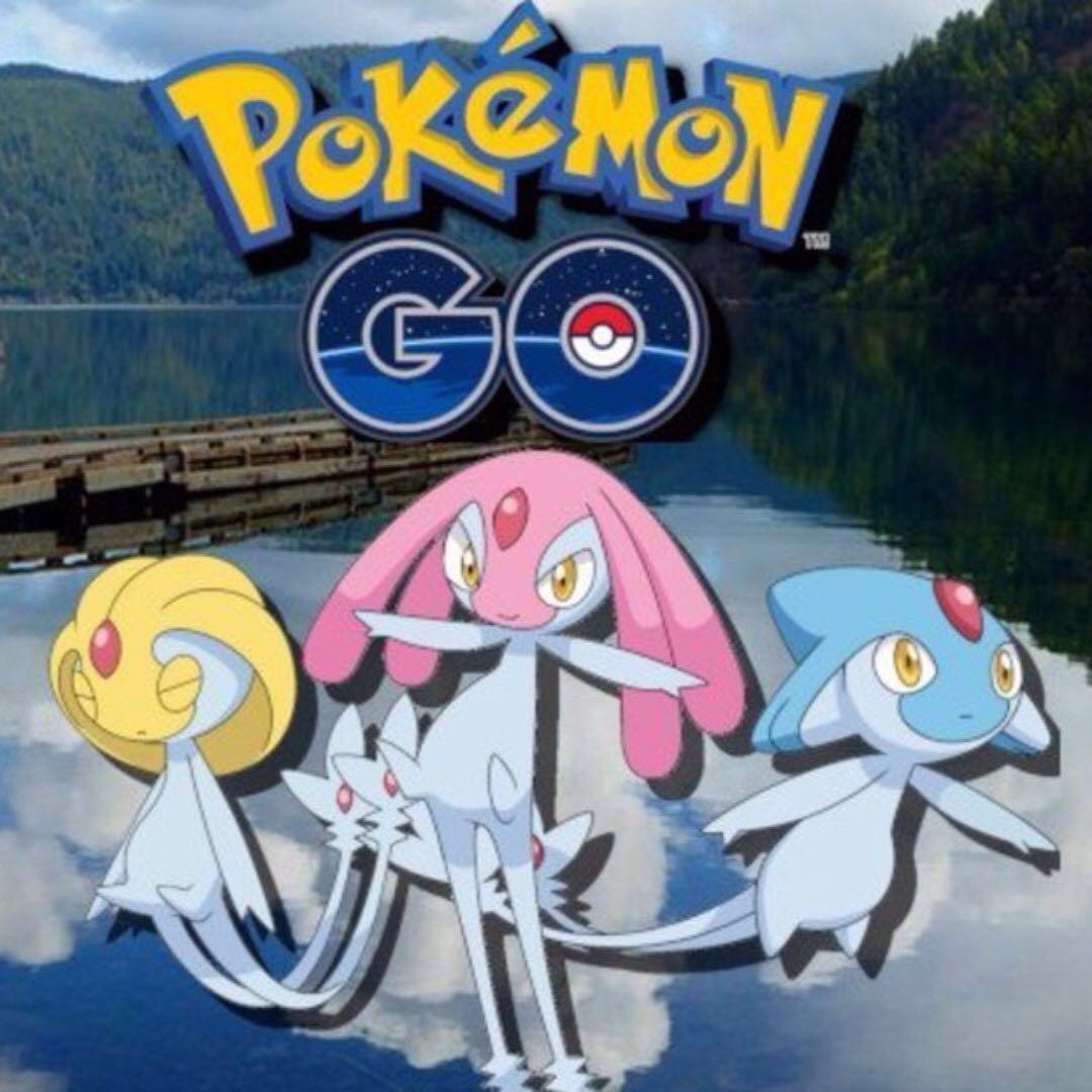 Legendary Lake Trio Pokemon Go Account AZELF MESPRIT UXIE, Video Gaming ...