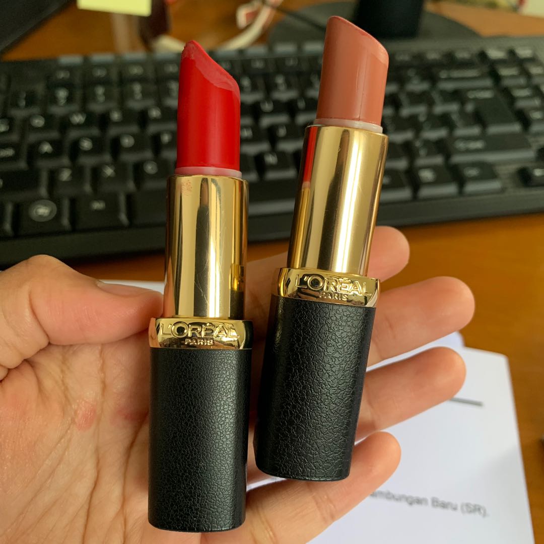 LOREAL COLOR RICHE MATTE, Kesehatan & Kecantikan, Rias Wajah di Carousell
