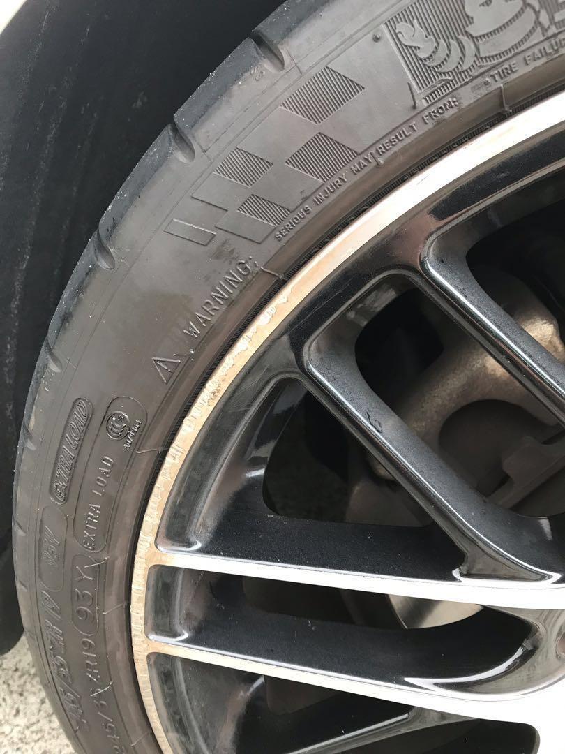 Low Profile Authentic BBS 19 inch Rim 4 Pieces , Car Accessories, Tyres ...