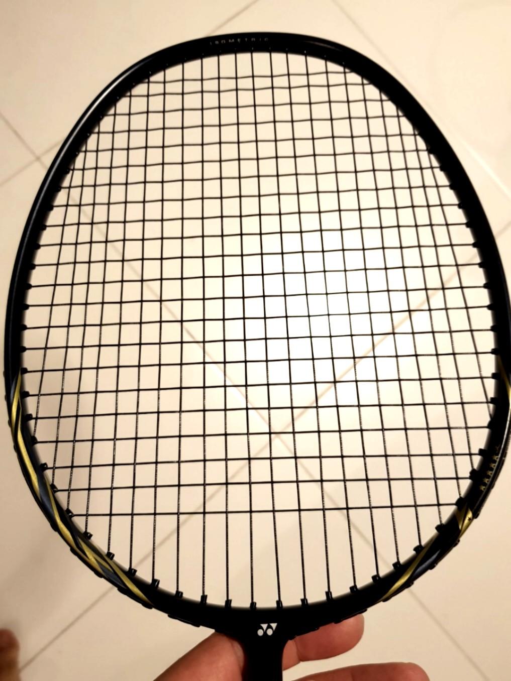 NANORAY 9000 LD ( lin dan ) yonex badminton racket, Sports Equipment ...