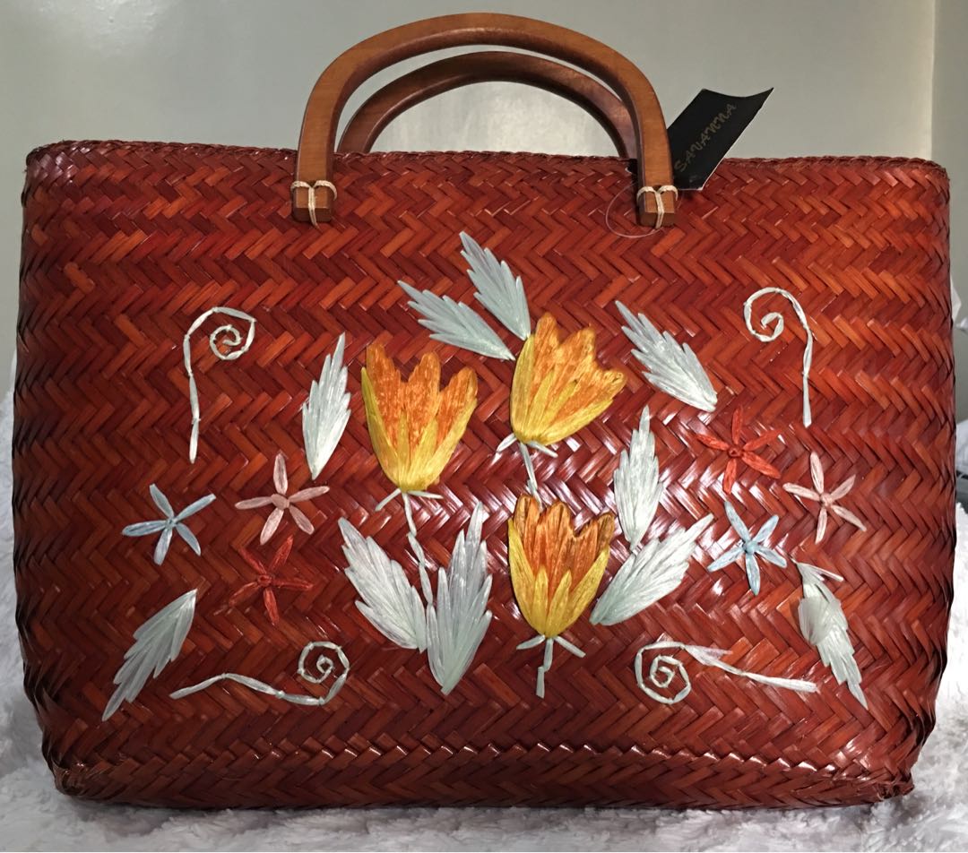 Native Rattan Bag, Women's Fashion, Bags & Wallets, Beach Bags on Carousell