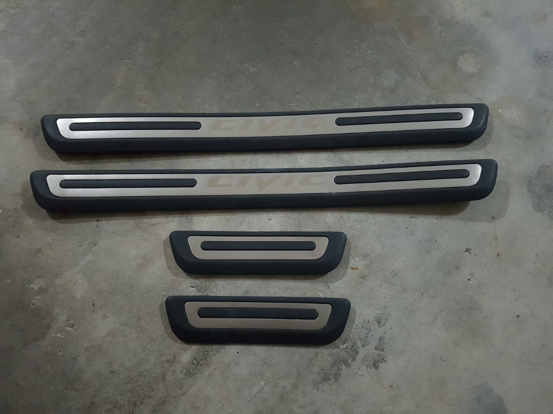 Original Honda Civic Door Sill Plate FD1 FD2 FD3 FD4, Car Accessories, Accessories on Carousell