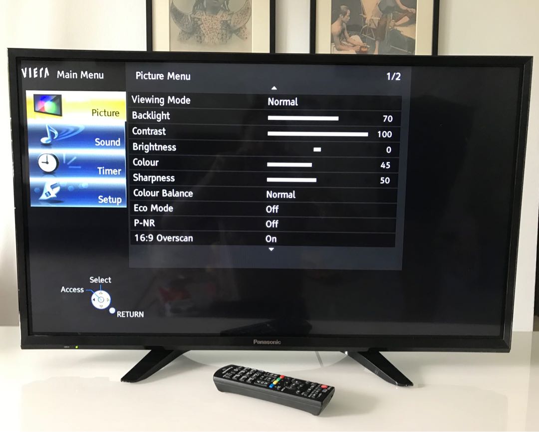 PANASONIC 32 INCH DIGITAL HD TV, TV & Home Appliances, TV ...