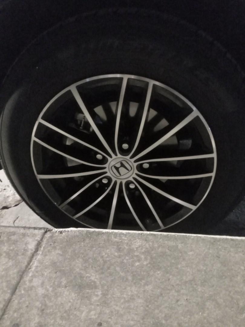15" rims and tires (PCD 5 x 114.3) for Honda Vezel Freed Odyssey Toyota ...