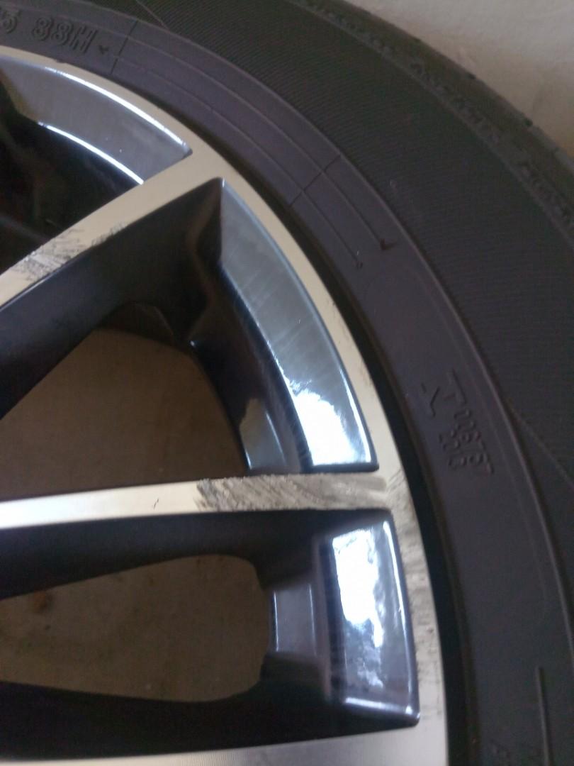 15" rims and tires (PCD 5 x 114.3) for Honda Vezel Freed Odyssey Toyota ...