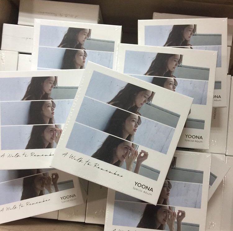 [Preorder] YoonA Special Album - A WALK TO REMEMBER CD + Poster ...