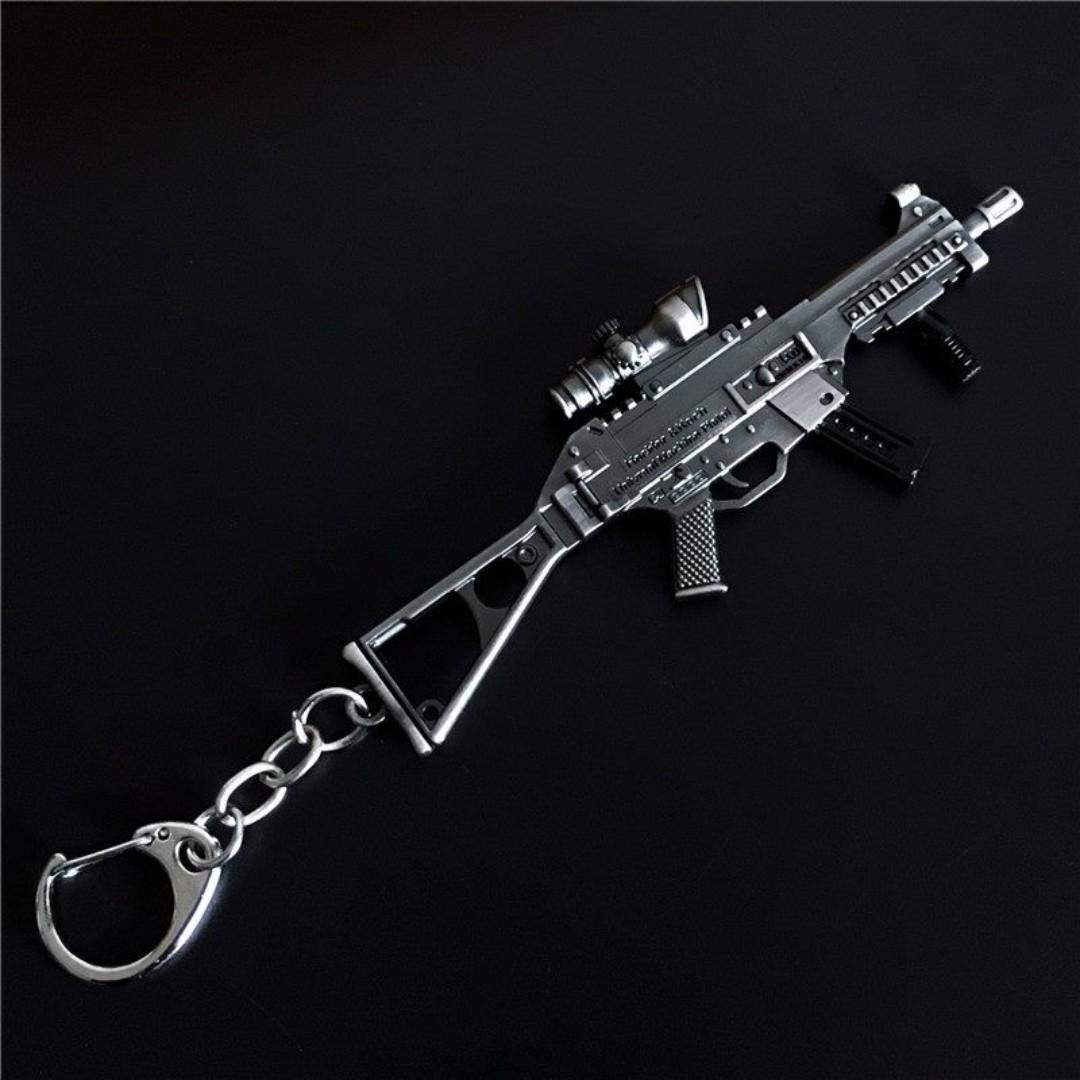 PUBG UPM9 Submachine Gun Keychain, Hobbies & Toys, Collectibles ...