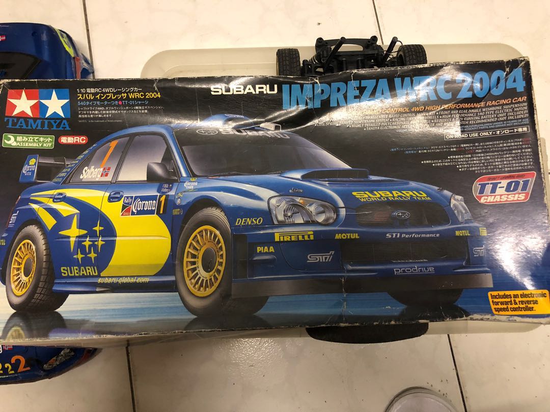 RC Tamiya Subaru Impreza WRC 2004, 興趣及遊戲, 收藏品及紀念品, 明星周邊 - Carousell