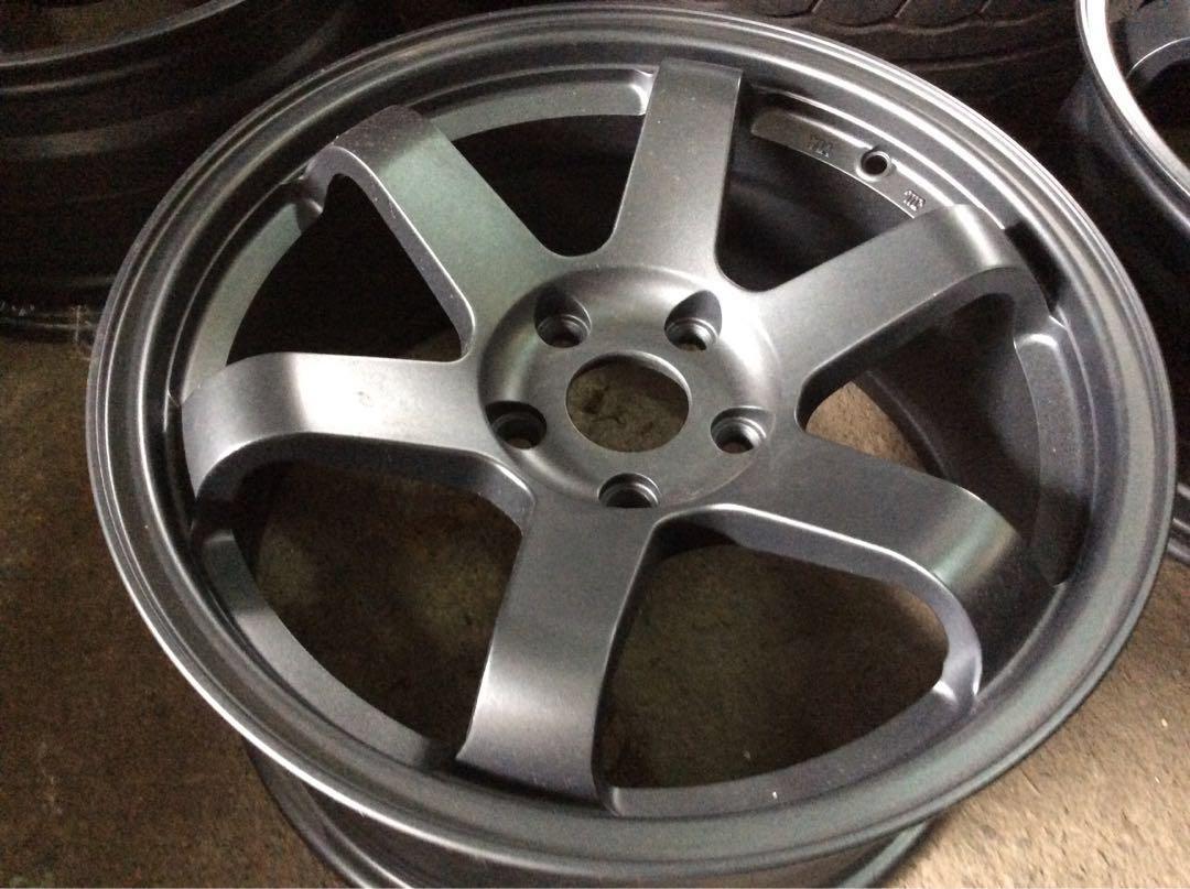 Rota TE37 17” concave rim, Car Accessories, Tyres & Rims on Carousell