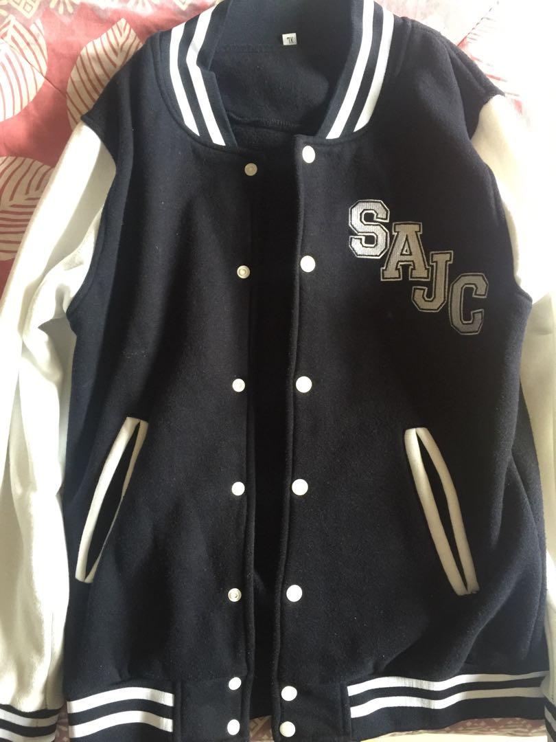 SAJC Varsity Jacket, Men's Fashion, Coats, Jackets and Outerwear on ...