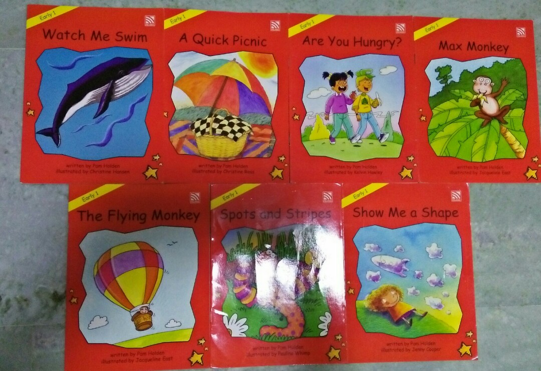 Reduced - Set of 7 Simple readers for Early readers, Hobbies & Toys ...