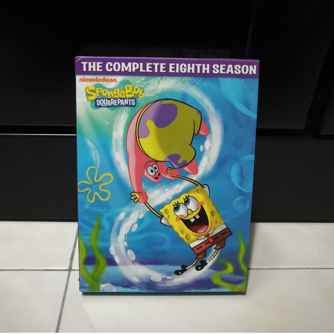 Spongebob Squarepants: Complete Eighth Season DVD Box Set, Hobbies ...