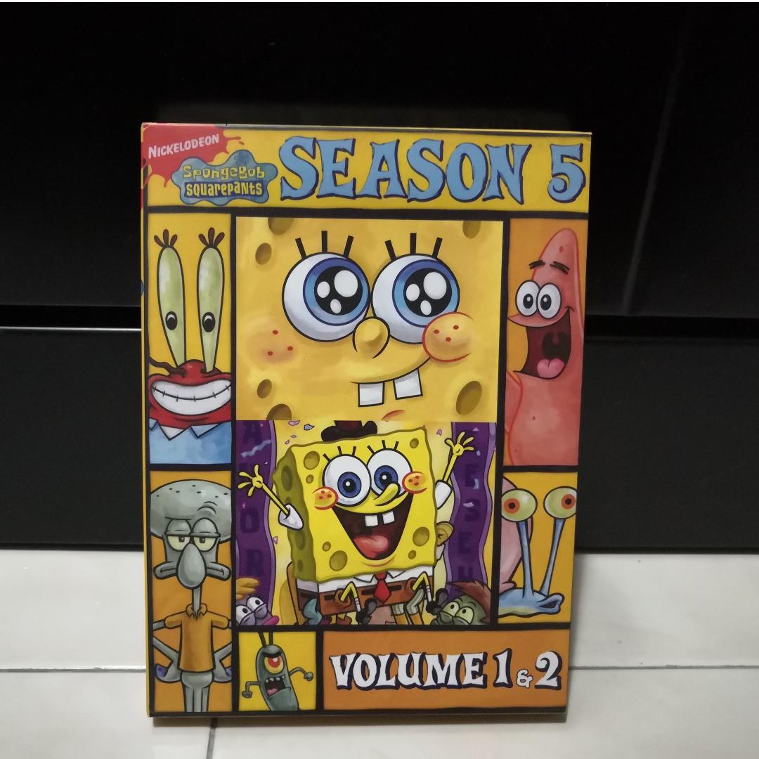 Spongebob Squarepants: Complete Fifth Season DVD Box Set, Hobbies & Toys, Music & Media, CDs ...