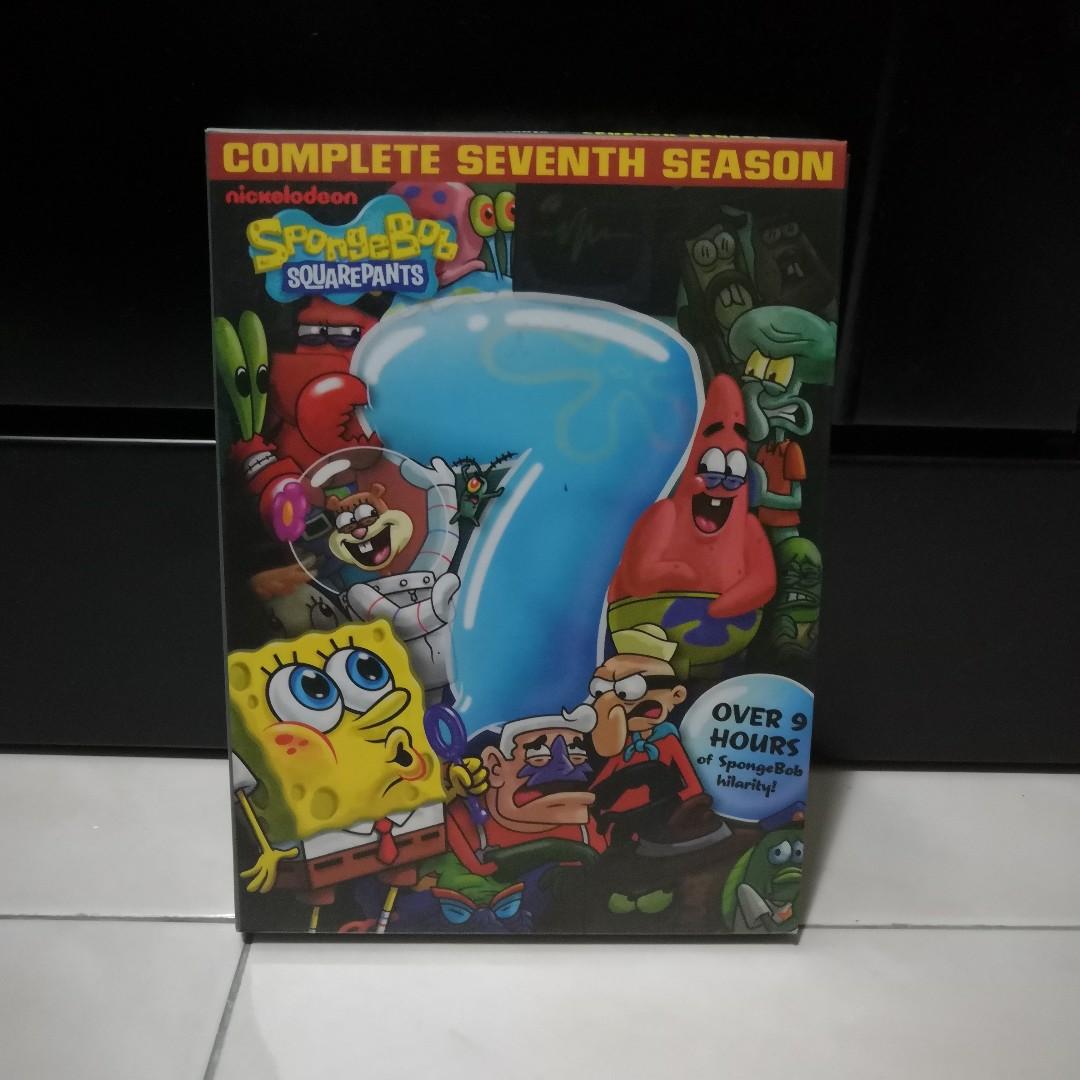 Spongebob Squarepants: Complete Seventh Season DVD Box Set, Hobbies ...