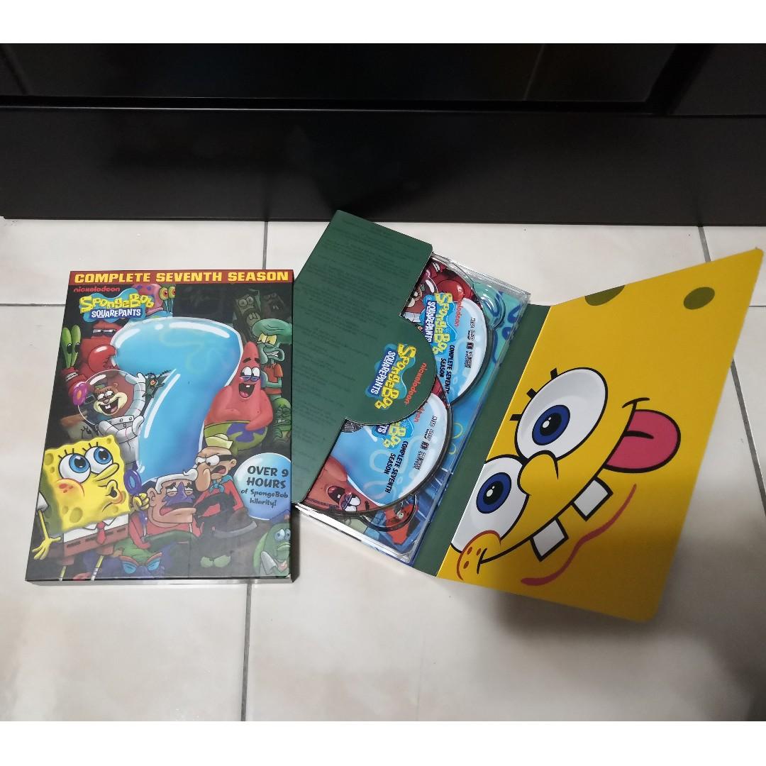 Spongebob Squarepants: Complete Seventh Season DVD Box Set, Hobbies ...