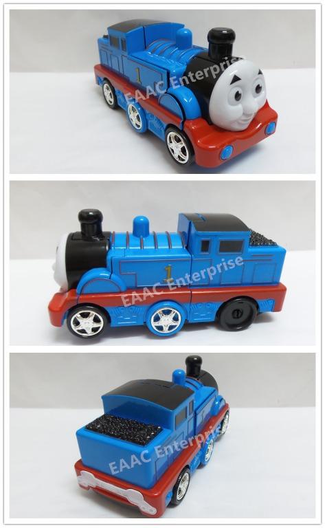 Thomas & Friends Train Transformer Robot Bump & Go Car Train sound ...