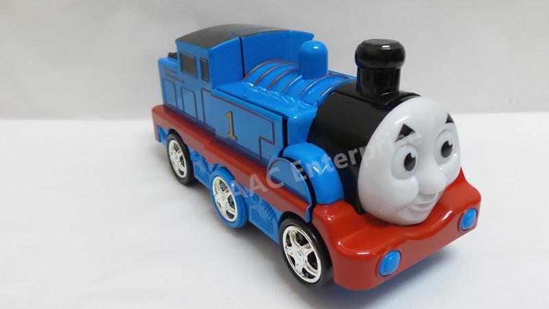 Thomas & Friends Train Transformer Robot Bump & Go Car Train sound ...