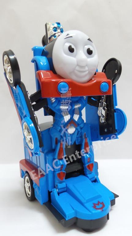 Thomas & Friends Train Transformer Robot Bump & Go Car Train sound ...