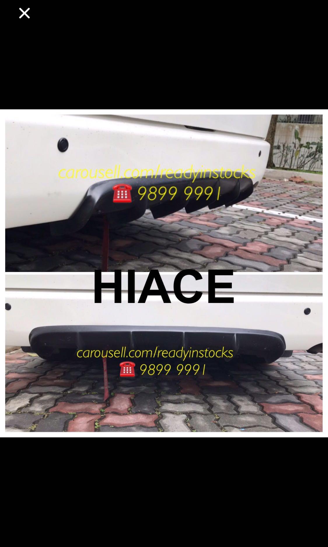 Toyota Hiace - Nissan NV200 - Nissan NV350 Universal Accessories ...