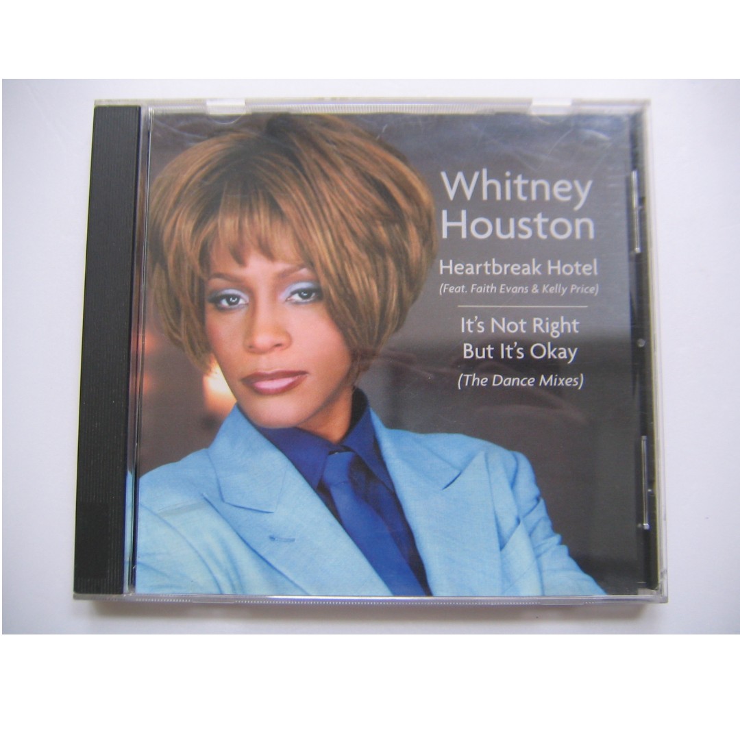 Whitney Houston - Heartbreak Hotel / It's Not Right But It's Okay CD (美 ...