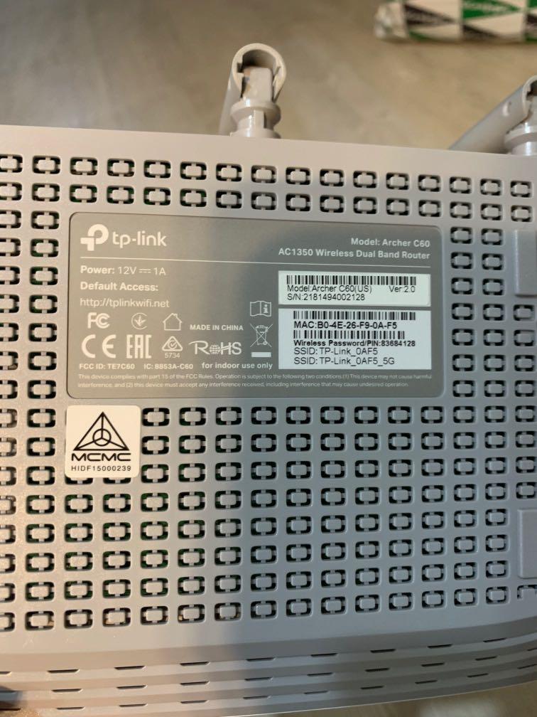 Wifi Router Tp Link Long Range Dual Band Computers Tech Parts Accessories Networking On