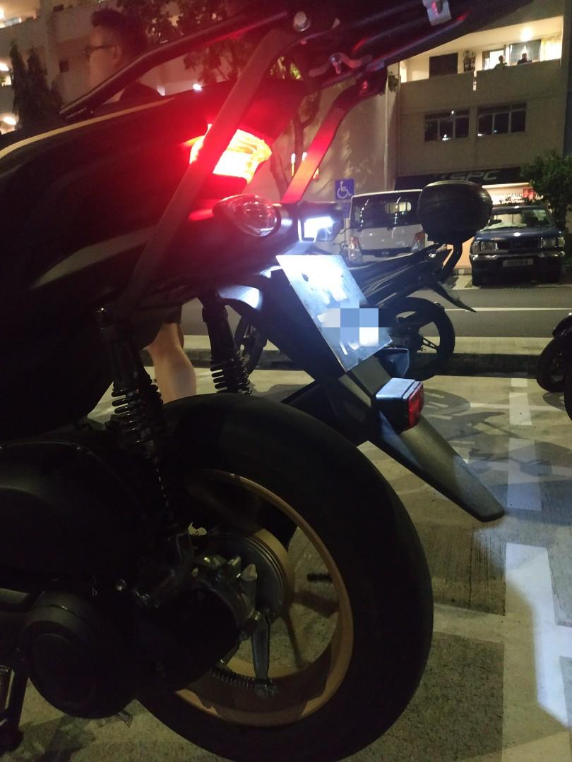 Aerox LED white parking/tail light., Motorcycles, Motorcycle ...