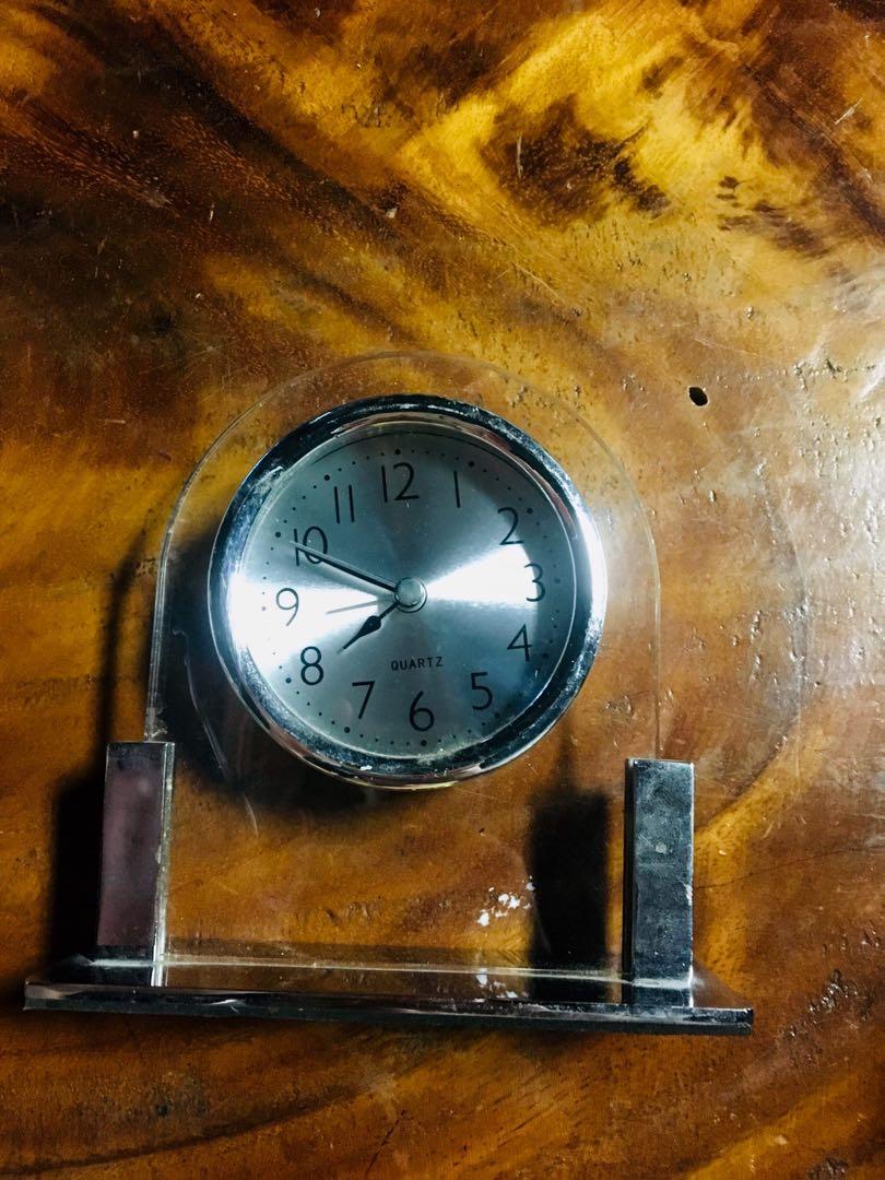 Analog Alarm clock from Hotel (quartz), Furniture & Home Living, Home ...