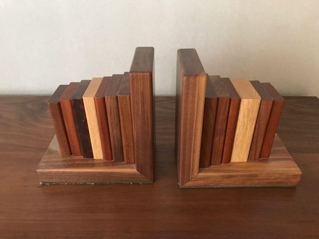 Book stand - wood, Furniture & Home Living, Furniture, Shelves ...