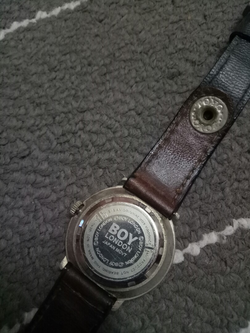 BOY LONDON WATCH, Men's Fashion, Watches & Accessories, Watches on ...