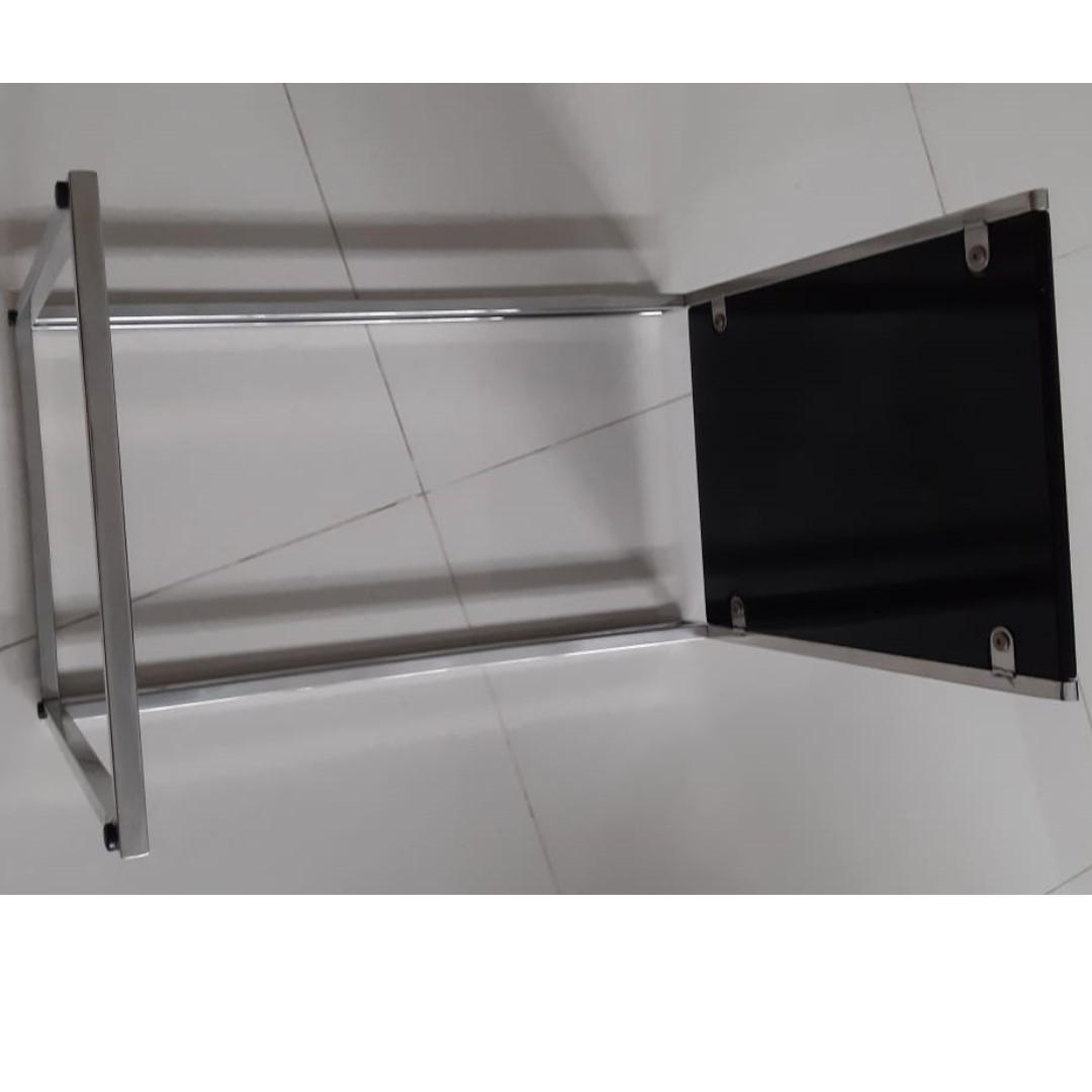 C Shape Coffee Table with stainless steel legs , Furniture, Tables ...