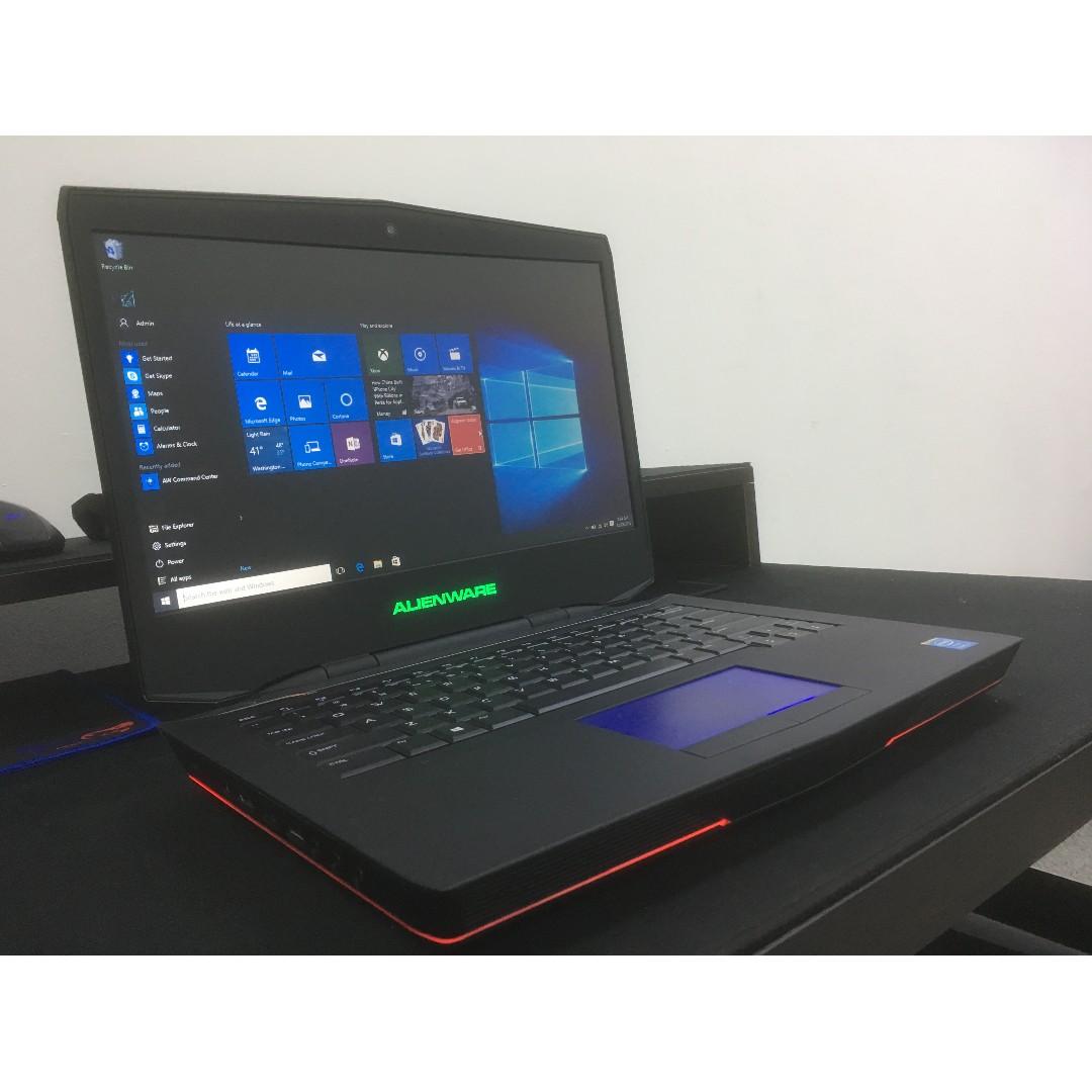 Dell Alienware i7 Ultra High End Gaming Laptop + SSD + 6GB Graphics ...
