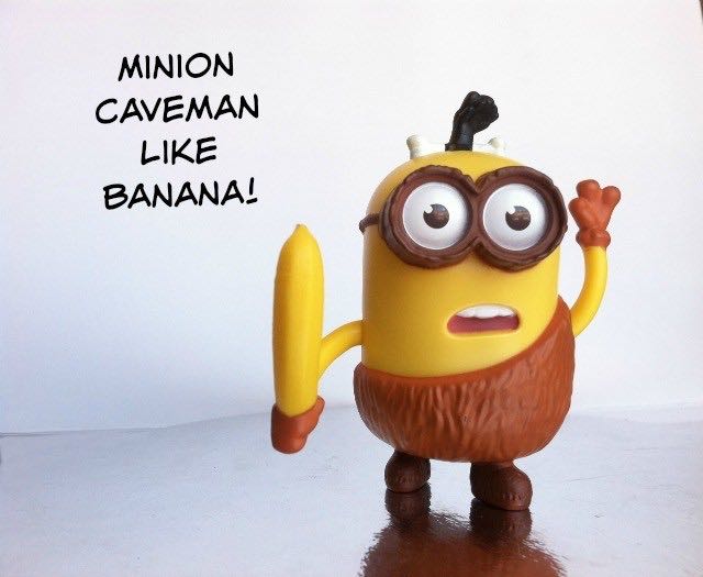 Minion Caveman, Hobbies & Toys, Toys & Games on Carousell