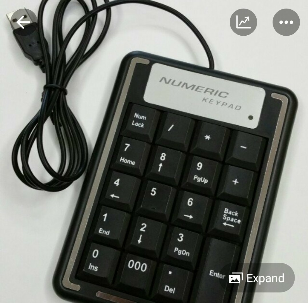 Numeric keypad, Computers & Tech, Parts & Accessories, Mouse ...