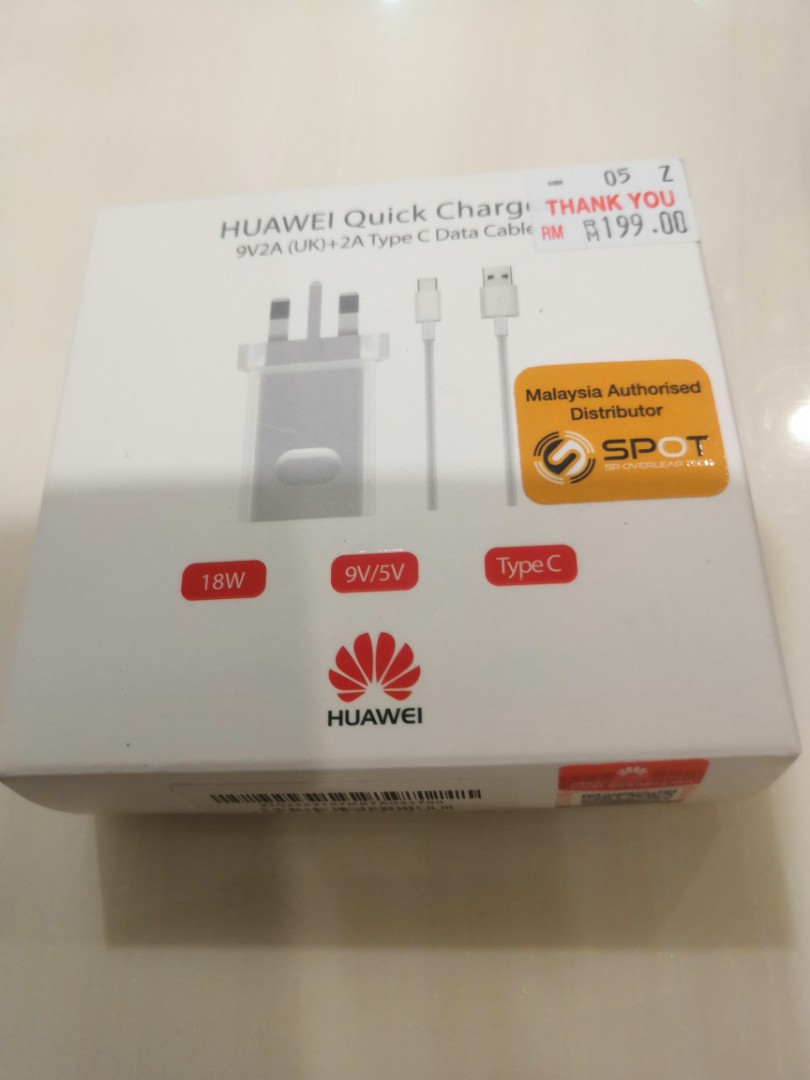 original huawei quick charger - type c, Mobile Phones & Gadgets, Mobile ...