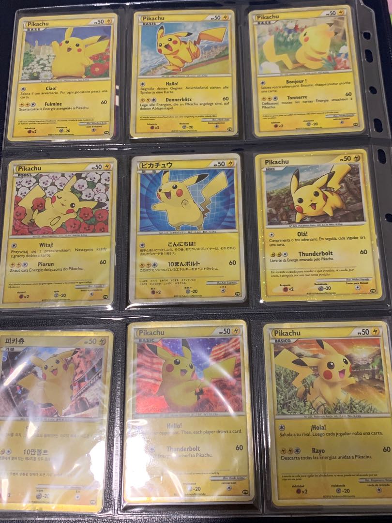 Pikachu world collection, pokemon cards, Hobbies & Toys, Toys & Games ...
