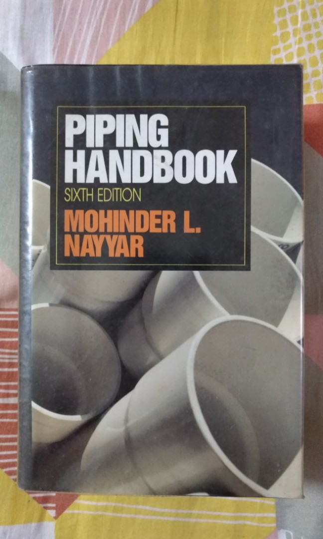 Piping Handbook 6th Edition, Hobbies & Toys, Books & Magazines ...