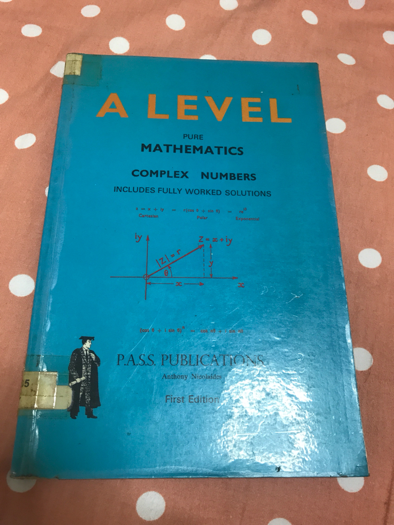 Pure Mathematics - Complex Numbers, Hobbies & Toys, Books & Magazines ...