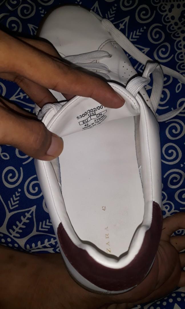 sepatu zara original, Fesyen Pria, Sepatu , Sneakers di Carousell