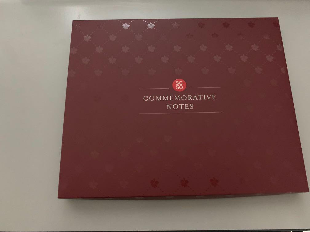 SG50 COMMEMORATIVE NOTES, Hobbies & Toys, Memorabilia & Collectibles ...