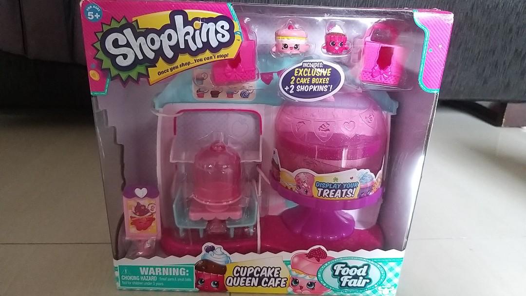 Shopkins cupcake queen cafe playset, Hobbies & Toys, Toys & Games on ...