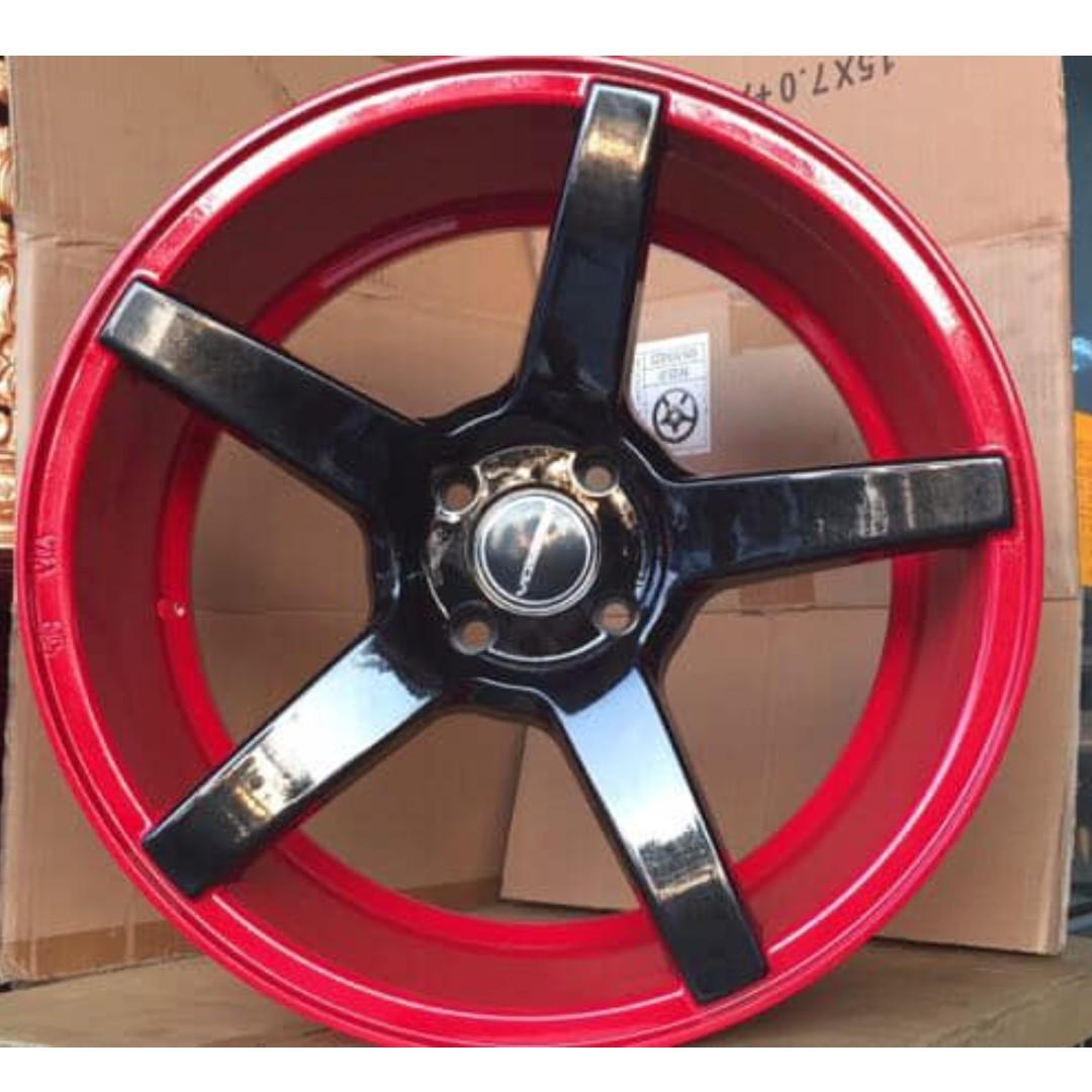 SPORT RIM VOSSEN CV3 17" VIOS CITY MYVI ALZA JAZZ, Auto Accessories on ...