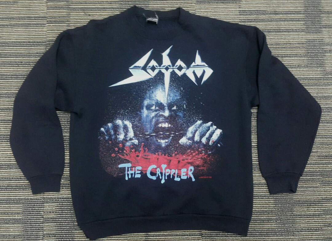 Vintage SODOM - The Crippler Sweatshirt 1992 KREATOR DESTRUCTION ...