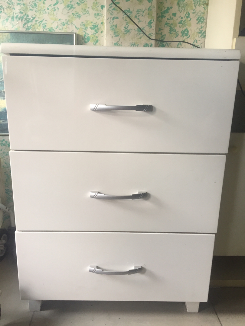 WHITE CABINET, Furniture & Home Living, Furniture, Shelves, Cabinets ...