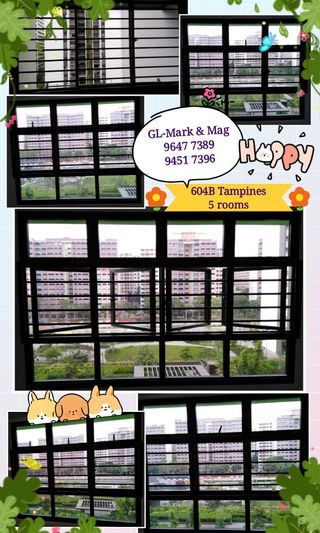 HDB Window,HDB Aluminium Grille, BTO grille, BTO window, Home Services ...