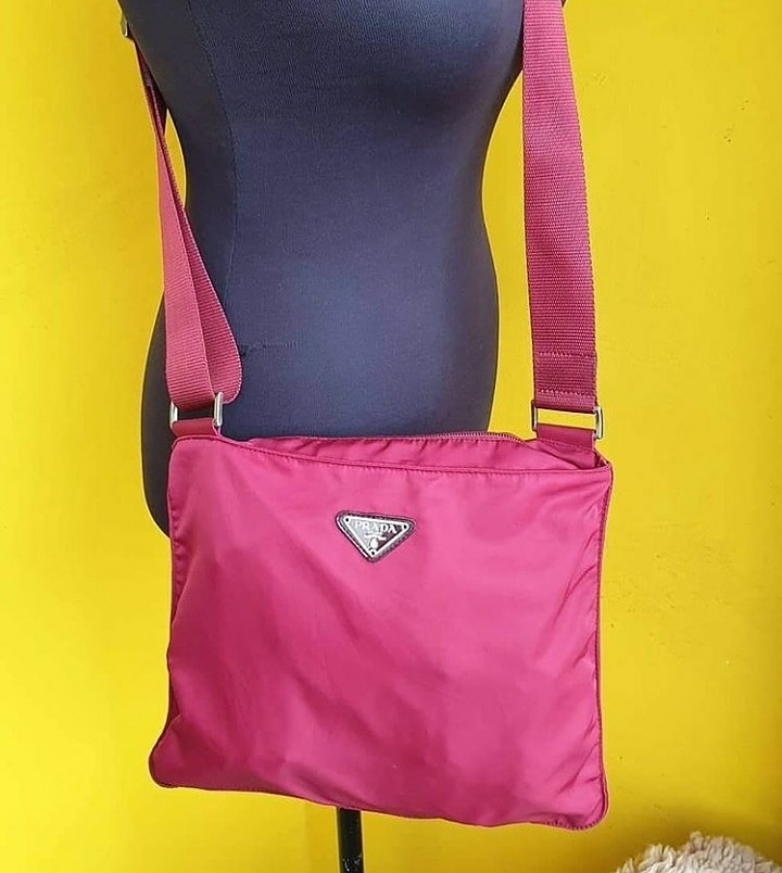Authentic Prada sling bag, Women's Fashion, Bags & Wallets, Cross-body ...