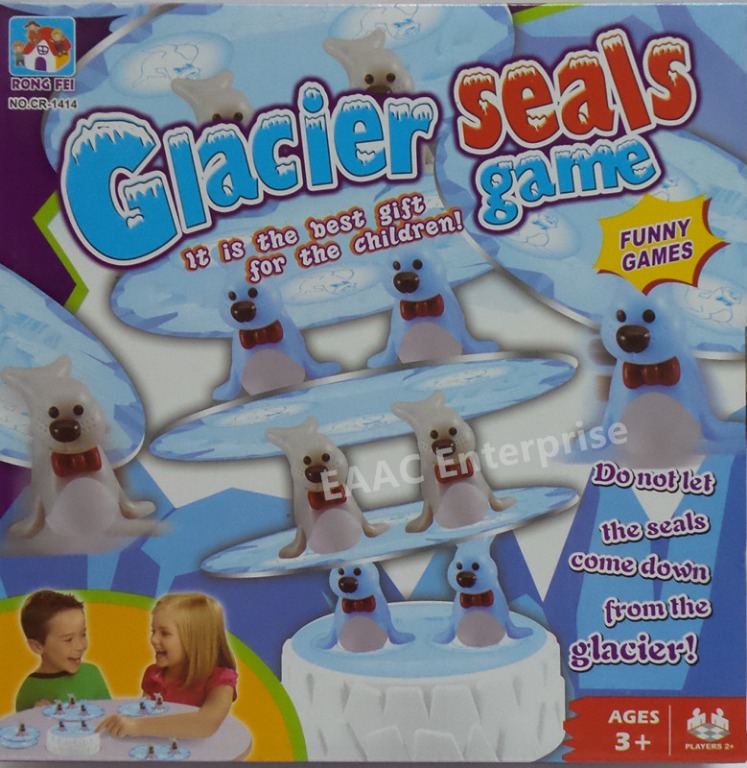Balance Glacier Iceberg Seals Stack Set Pile Up Game, Hobbies & Toys ...