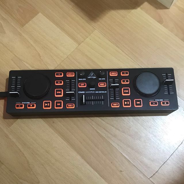 Behringer CMD micro compact 2-deck DJ MIDI controller, Audio ... Behringer CMD micro compact 2-deck DJ MIDI controller, Audio ...