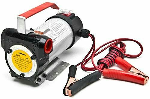 Biltek 12 Volt Fuel Oil Transfer Pump Diesel Kerosene Biodiesel 12V DC ...