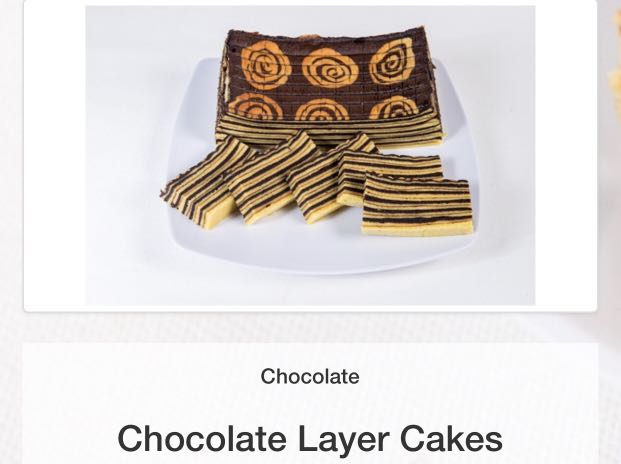BLC - Batam Layers Cake - Kueh Lapis Cake Lapis - CHOCOLATE, Food & Drinks, Homemade Bakes on ...